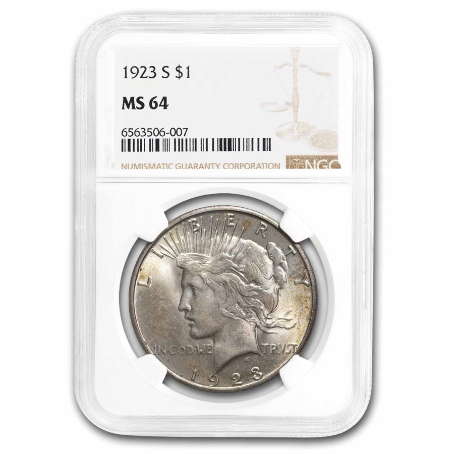 1923 S Peace Dollar Value - APMEX